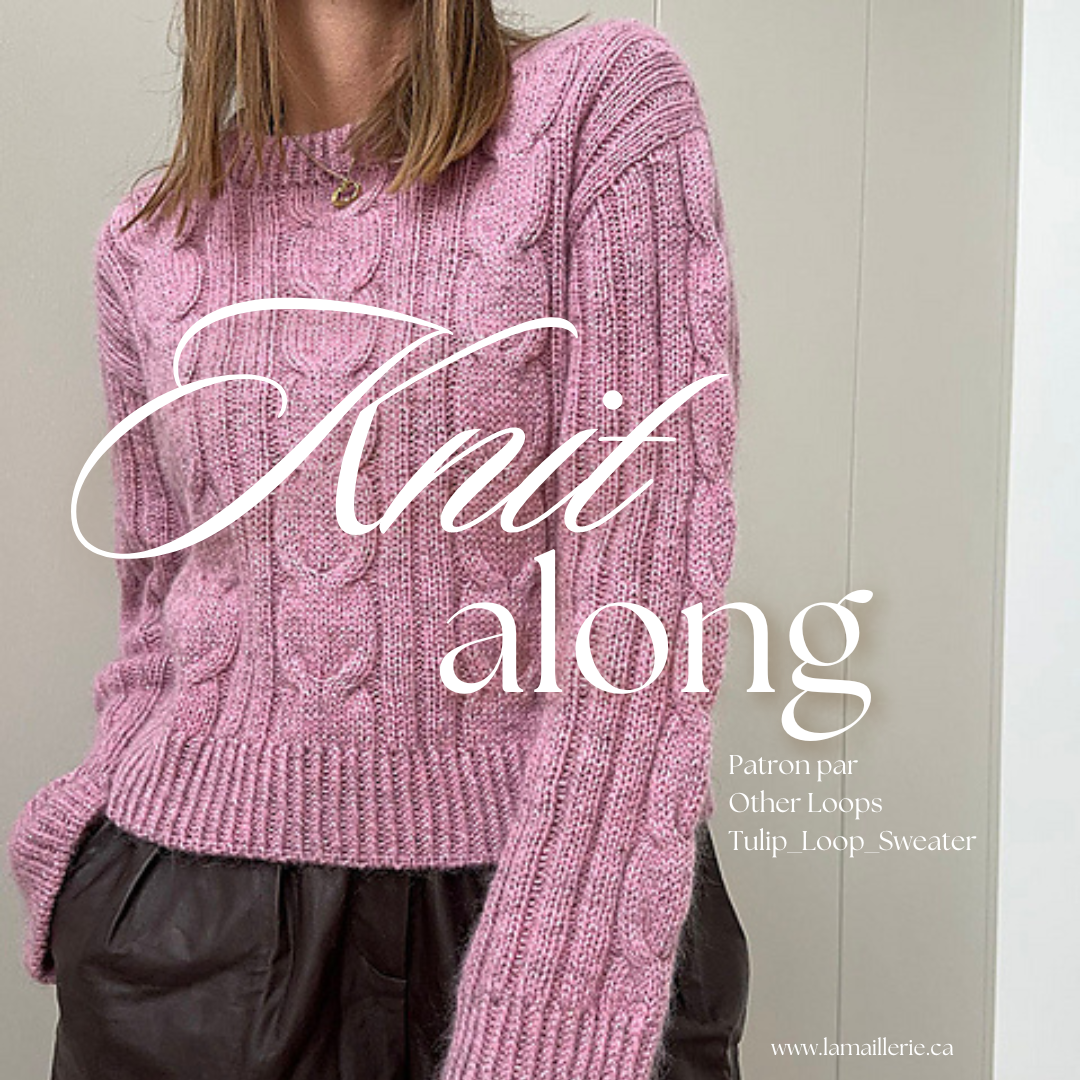 KAL - Tulip_Loop_Sweater par Other Loops (Knit along) – La Maillerie