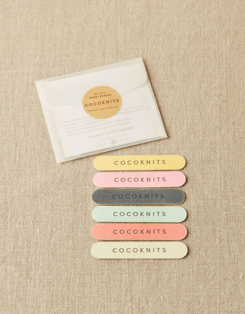 Emery Boards - COCOKNITS / Planches d'émeri— La Maillerie